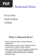 Rational Rose Tutorial | PDF | Use Case | Unified Modeling Language