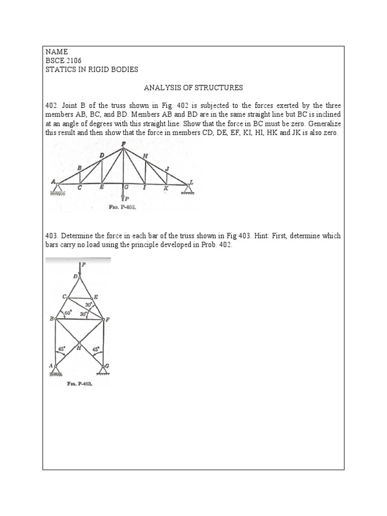 SRB Project - Analysis of Structures | PDF | Technology & Engineering