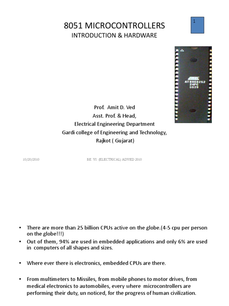 Mi Adv Presentation Complete | PDF | Microcontroller | Integrated Circuit