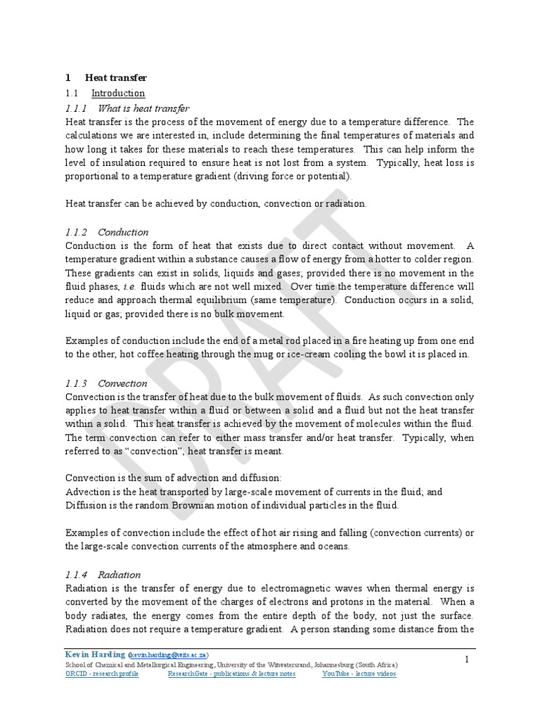 Heat Transfer | PDF | Heat Transfer | Thermal Conduction