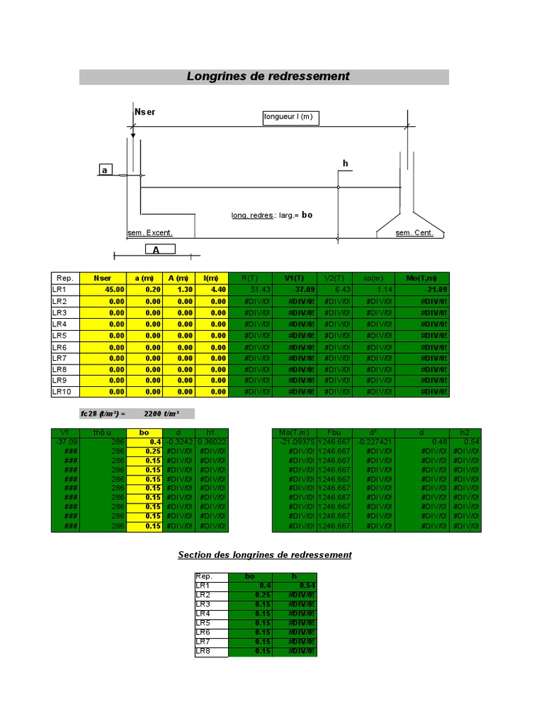 Section Des Longrines de Redressement | PDF
