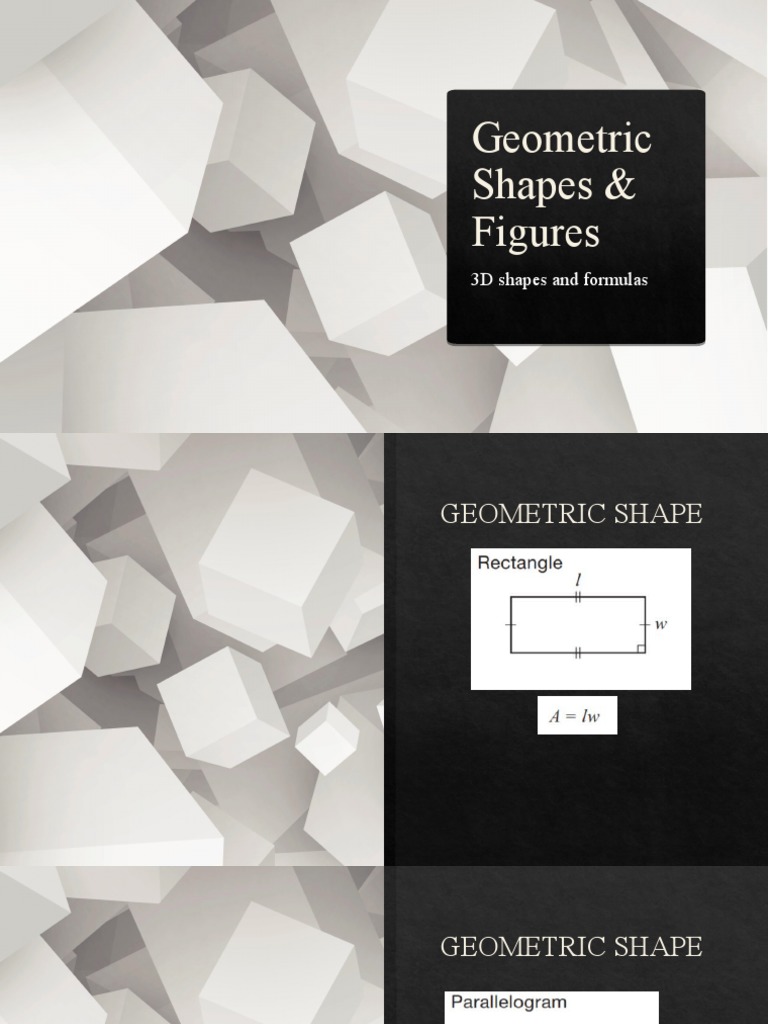 An Introduction to Geometric Shapes and Figures: Exploring 2D and 3D ...