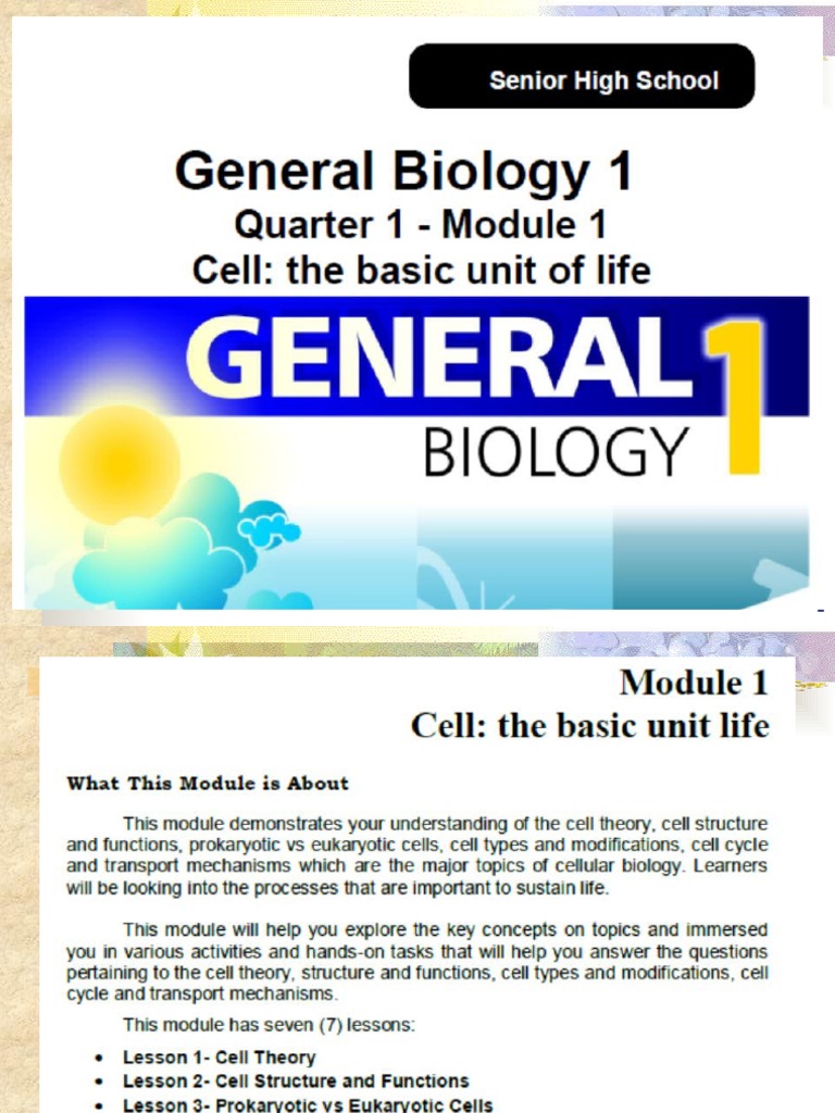 Lesson 1 The Cell Theory Grade 12 | PDF | Cell (Biology) | Organisms