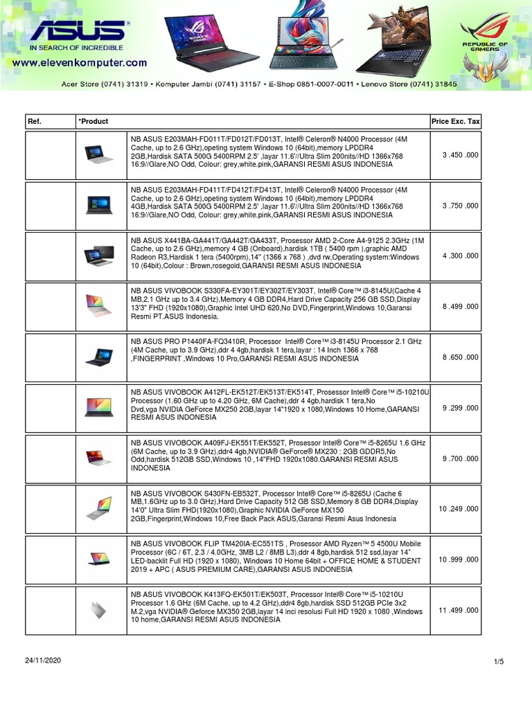 Laptop Asus PDF | PDF | Solid State Drive | Advanced Micro Devices