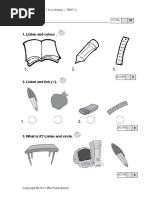 Smart Junior 2 - Tests | PDF | Clothing