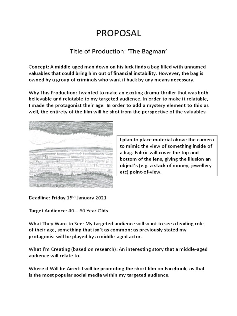 Proposal Bagman | PDF | Mystery, Thriller & Crime Fiction | Young Adult