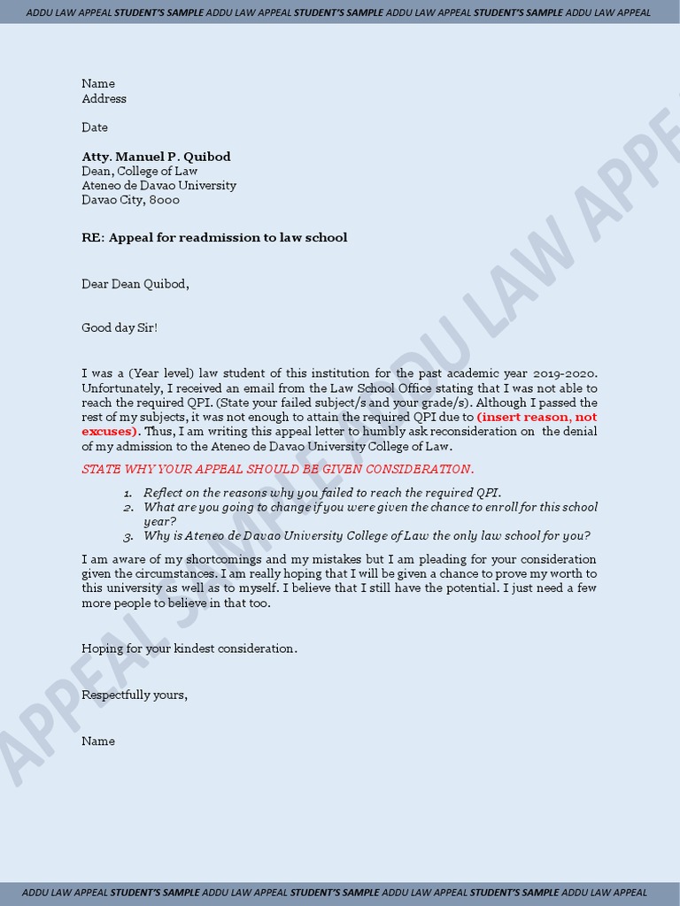 Appeal SAMPLE | PDF
