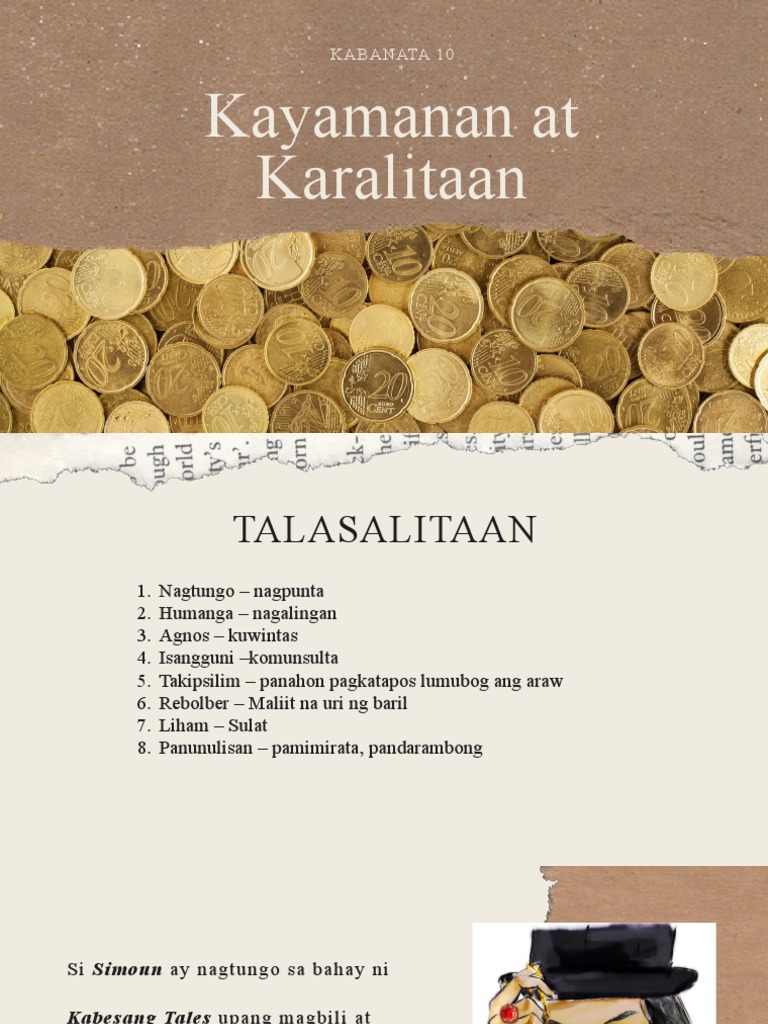Kayamanan at Karalitaan | PDF