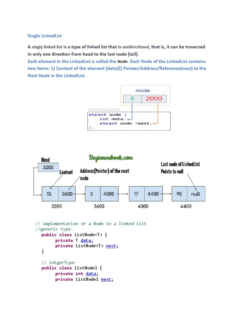 A Is A Type of Linked List That Is, That Is, It Can Be Traversed in ...