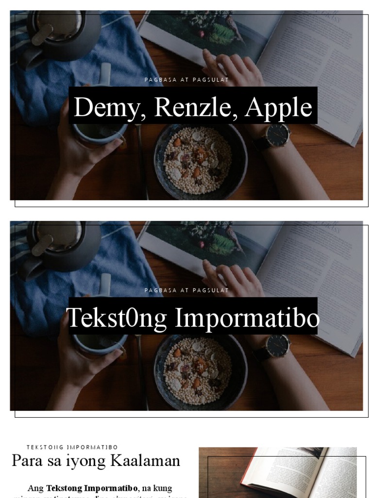 Grade 12 PPT Pagbasa at Pagsuri | PDF