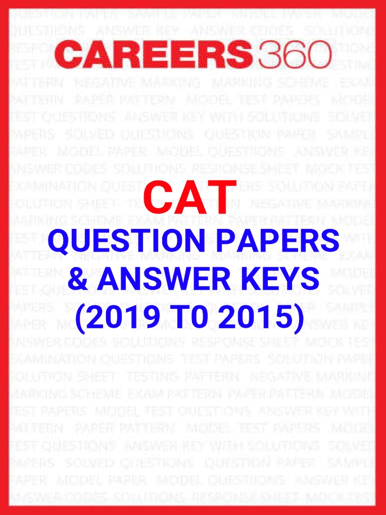 CAT Previous Years Question Papers PDF | PDF | Folk Music | Perception