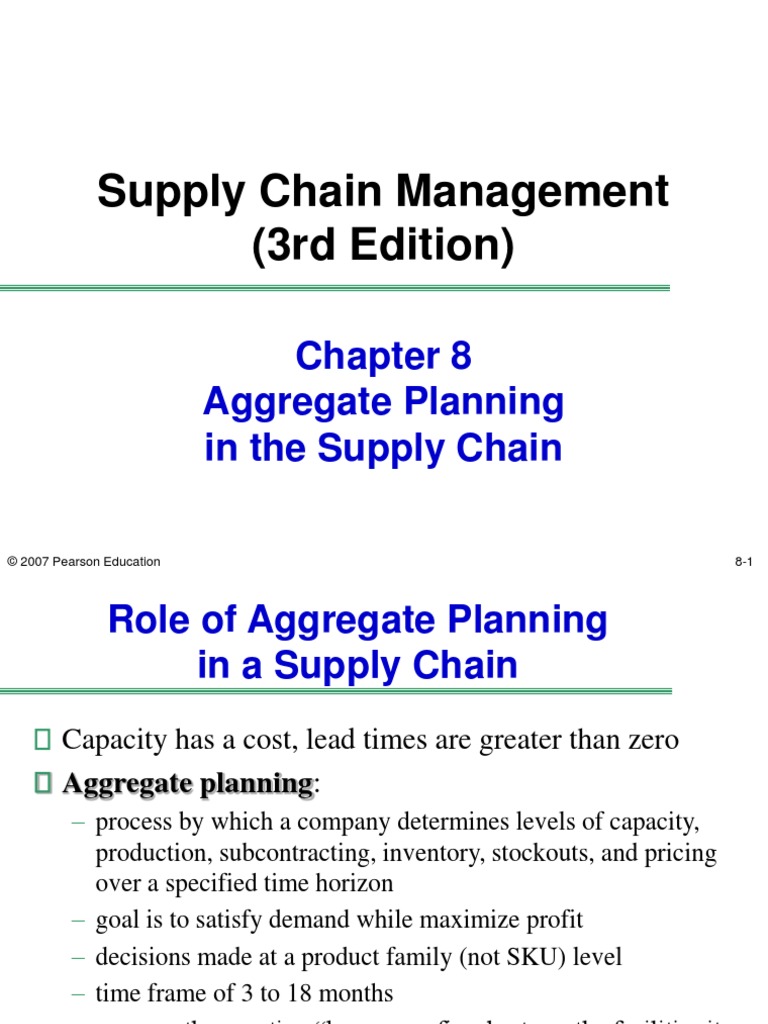 Supply Chain Management (3rd Edition) | PDF | Inventory | Labour Economics