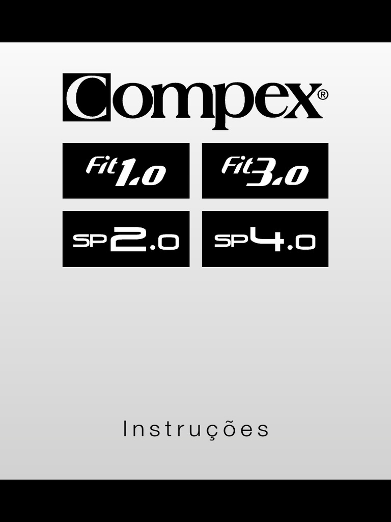 Manual Compex Com Cabo PDF | PDF | Músculo | Hertz