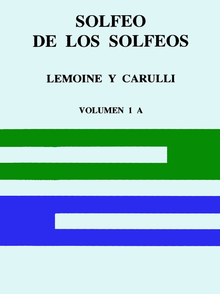 Solfeo de Los Solfeos | PDF