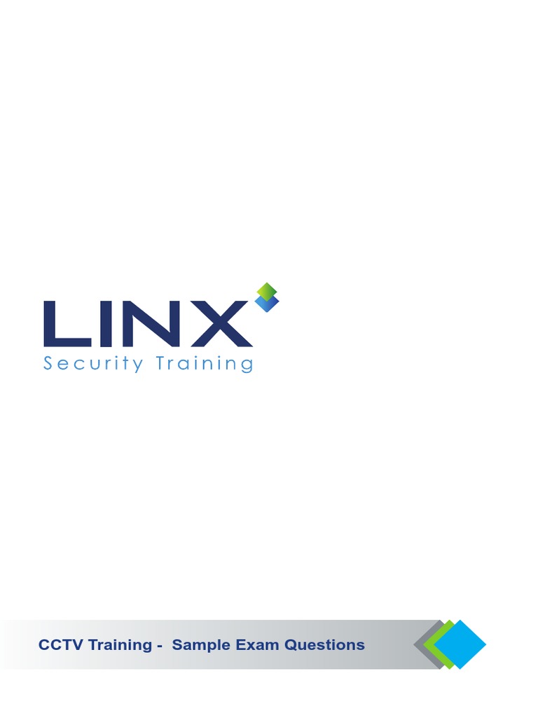 CCTV Operator Exam Sample Questions | PDF | Closed Circuit Television ...