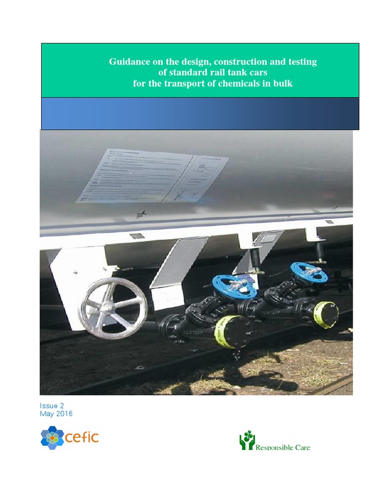 Rail Tank Car Design Guidelines | PDF | Valve | Pressure Measurement