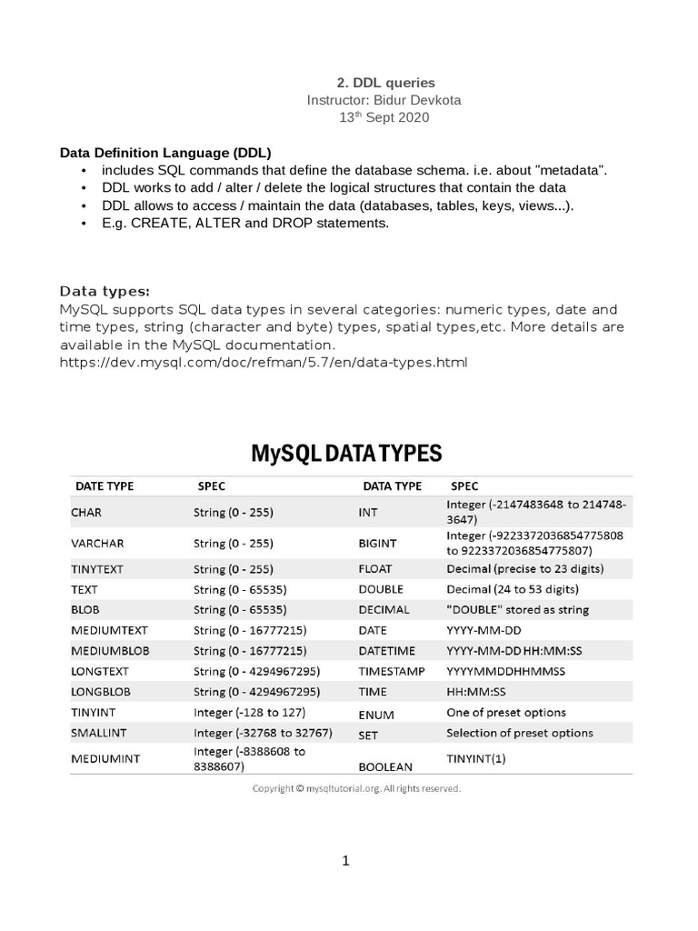 Sql-Lab 2 DDL | PDF | Databases | Information Science