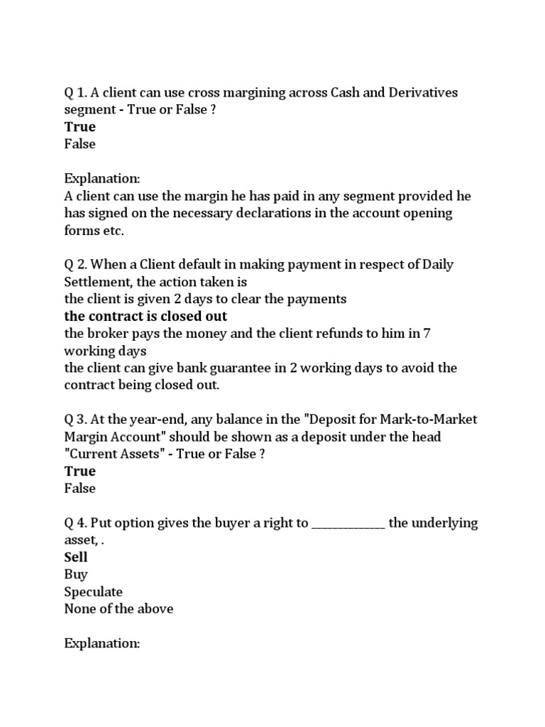 Nism 8 | PDF | Greeks (Finance) | Option (Finance)