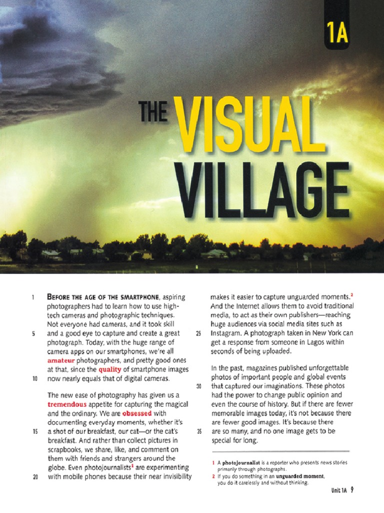 The Visual Village | PDF | Writers | Semiotics