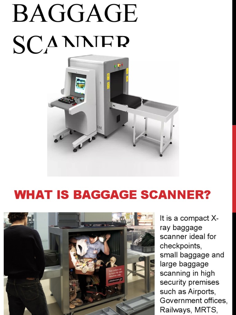 Baggage Scanner Operation and Safety | PDF | X Ray | Image Scanner