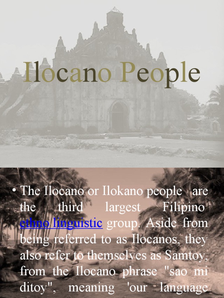 Ilocano People | Download Free PDF | Philippines | Luzon