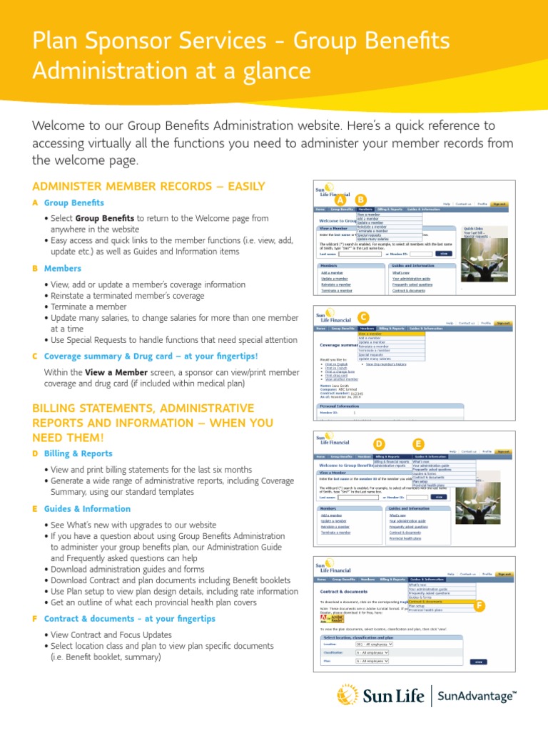 Group Benefits Administration Guide | PDF | Password | Cyberspace