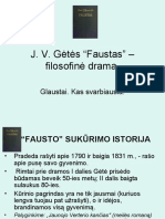 Faustas Santrauka | PDF
