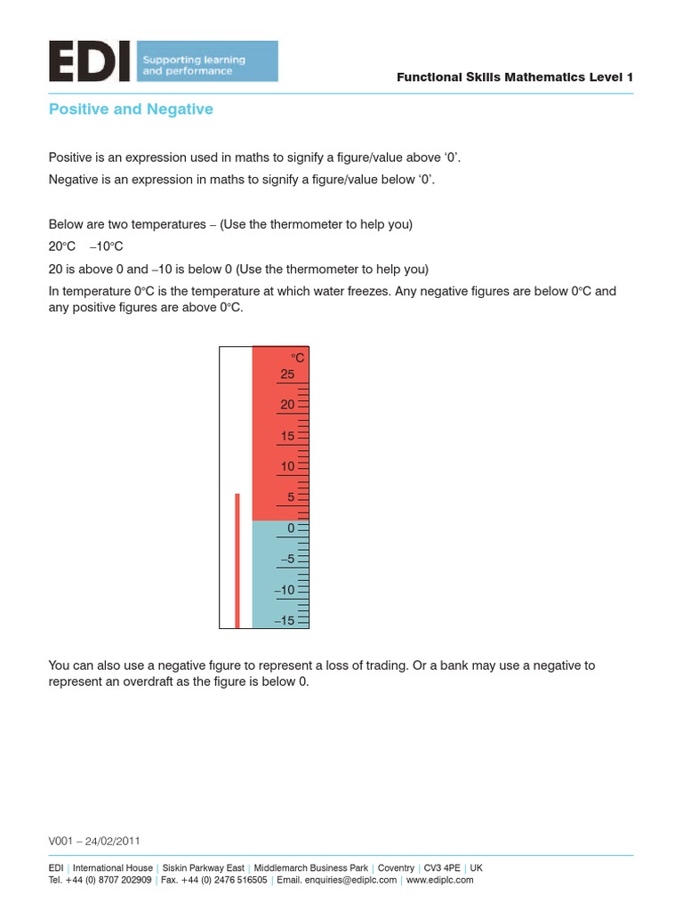 Positive and Negative | PDF | Temperature | Branches Of Thermodynamics