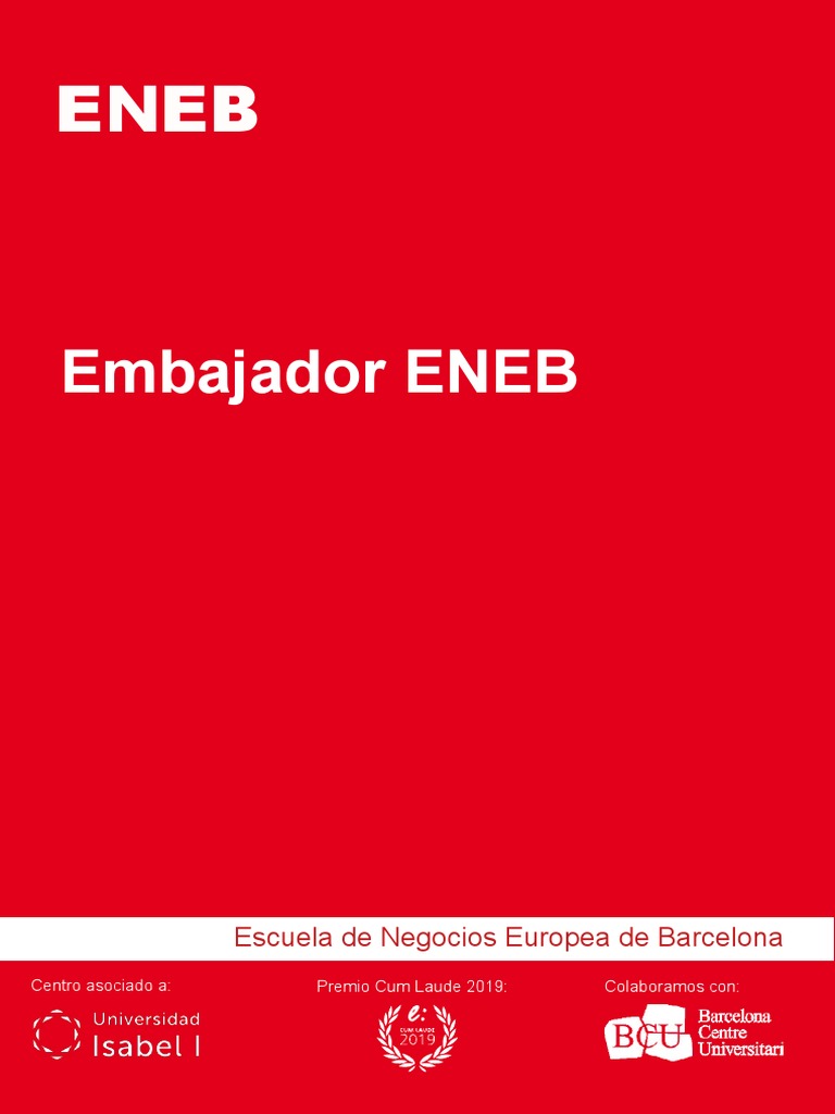 Guia Del Embajador ENEB PDF | PDF | Science | Ciencia y Tecnología