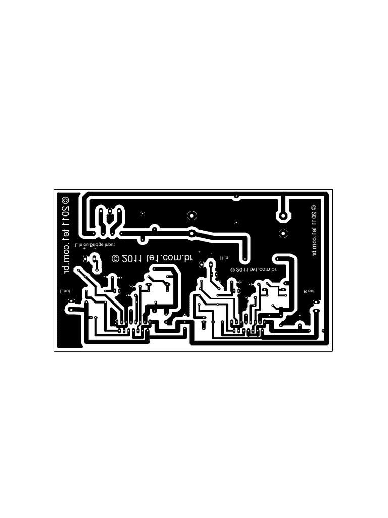 Audio Amplifier TDA7294 PCB PDF | PDF