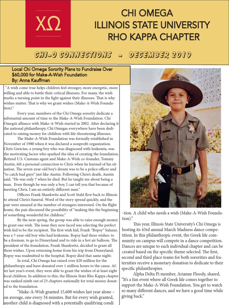 Newsletter - Indesign | PDF | Fraternities And Sororities | Society