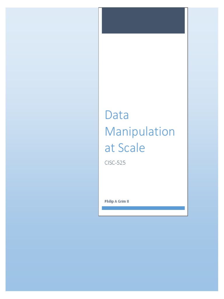 Data Manipulation at Scale | Download Free PDF | No Sql | Replication (Computing)