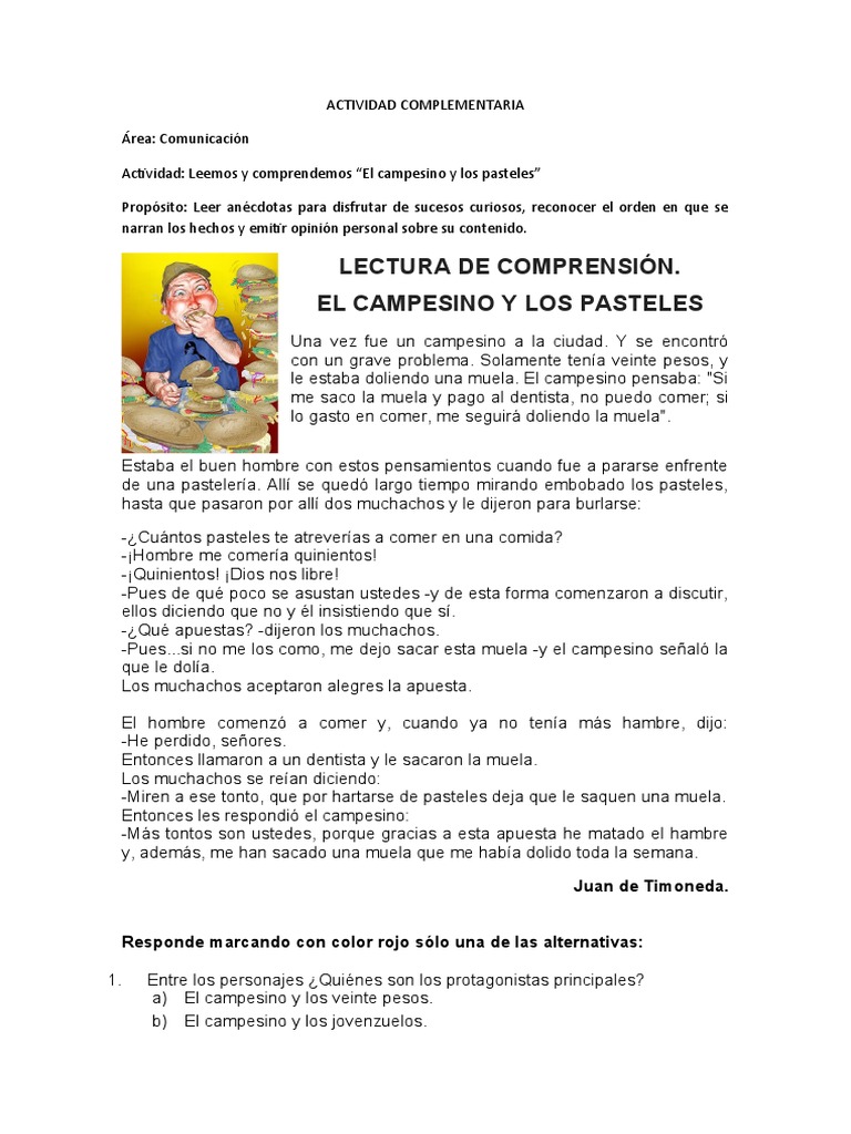 Actividad Complementaria Semana 31 | PDF