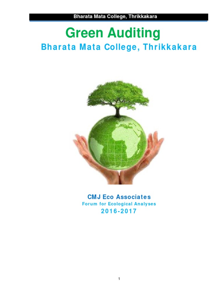 Green Auditing: Bharata Mata College, Thrikkakara | PDF | Greenhouse ...