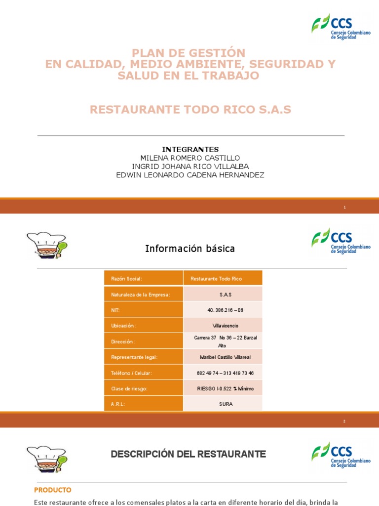 Sistemas Integrados De Gestión Hseq Pdf Calidad Comercial