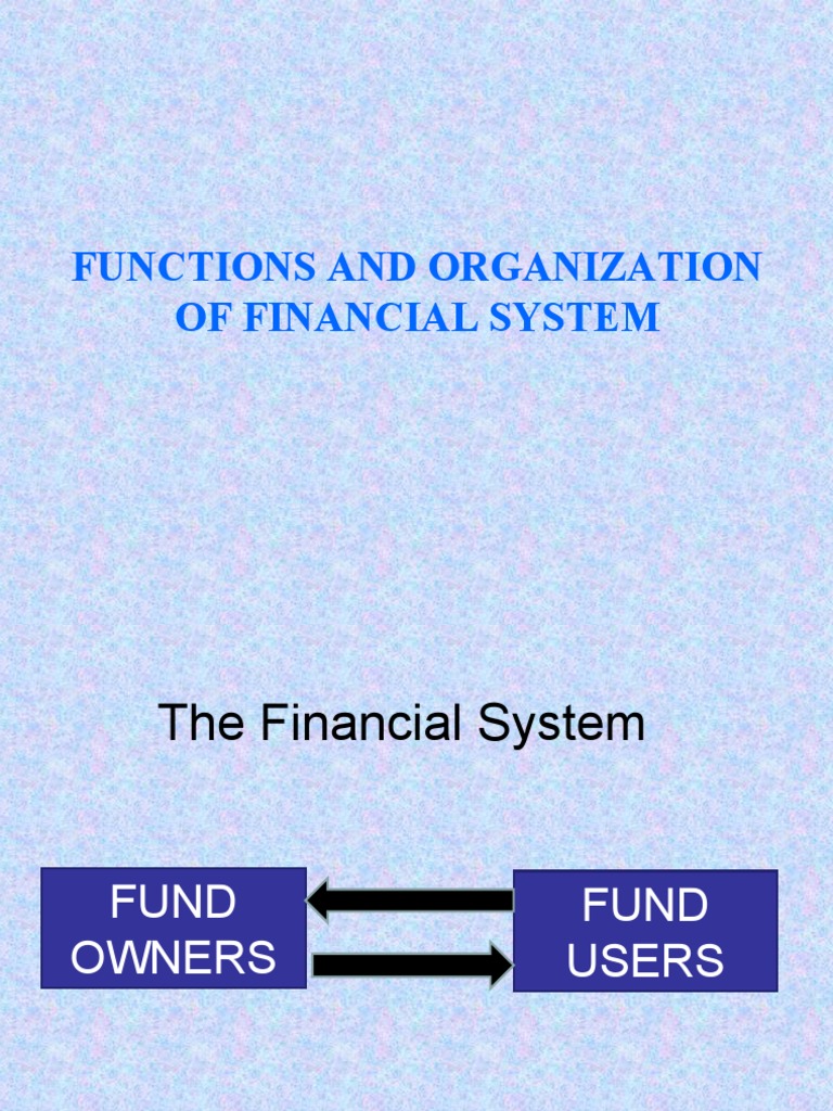 Financial System | PDF | Securities (Finance) | Stocks