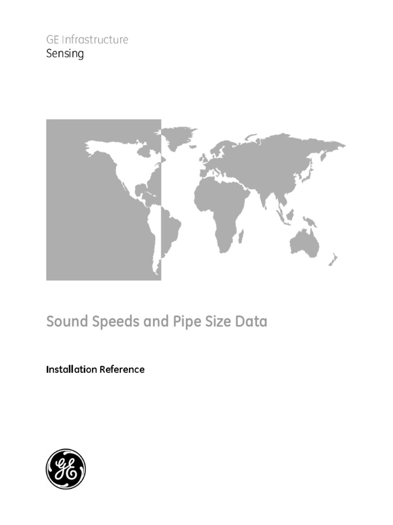 Sound Speed Pipe Size Data1 PDF | PDF | Chemical Substances | Chemical ...