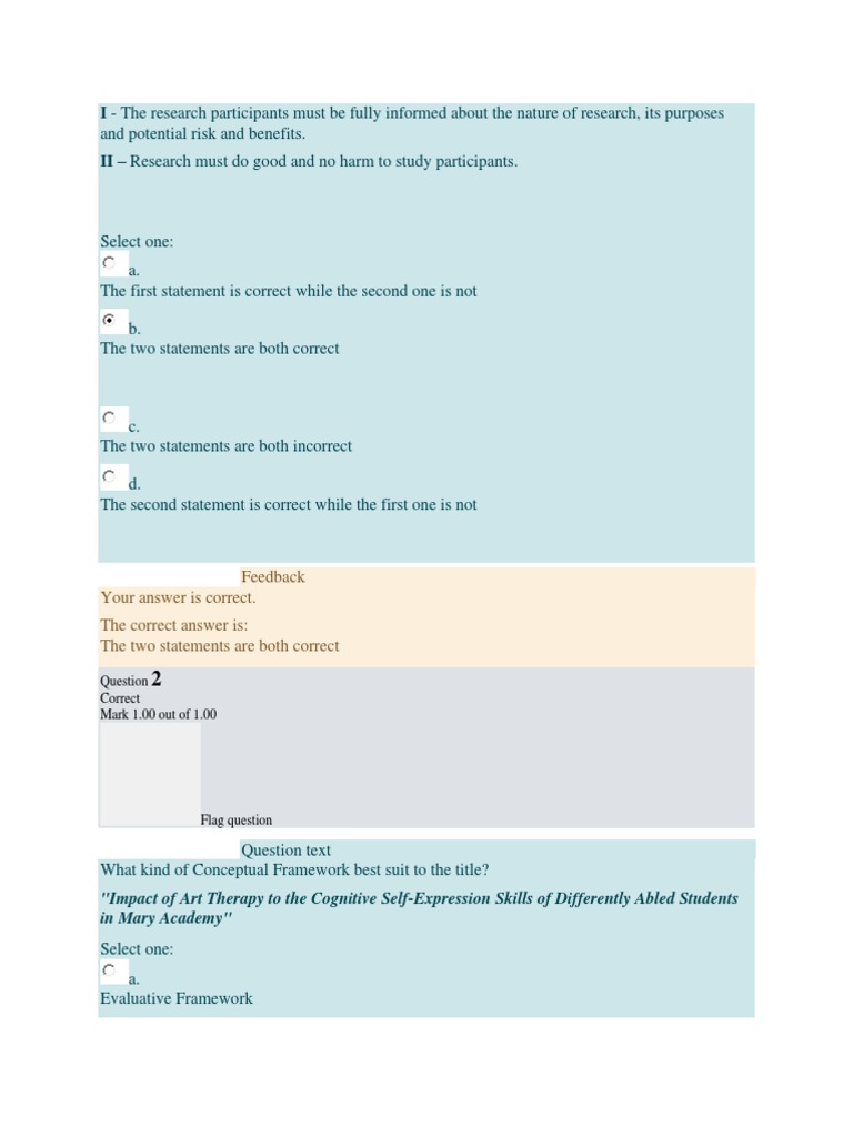 Research Grade 12 1st Quarter Exam | PDF | Qualitative Research ...