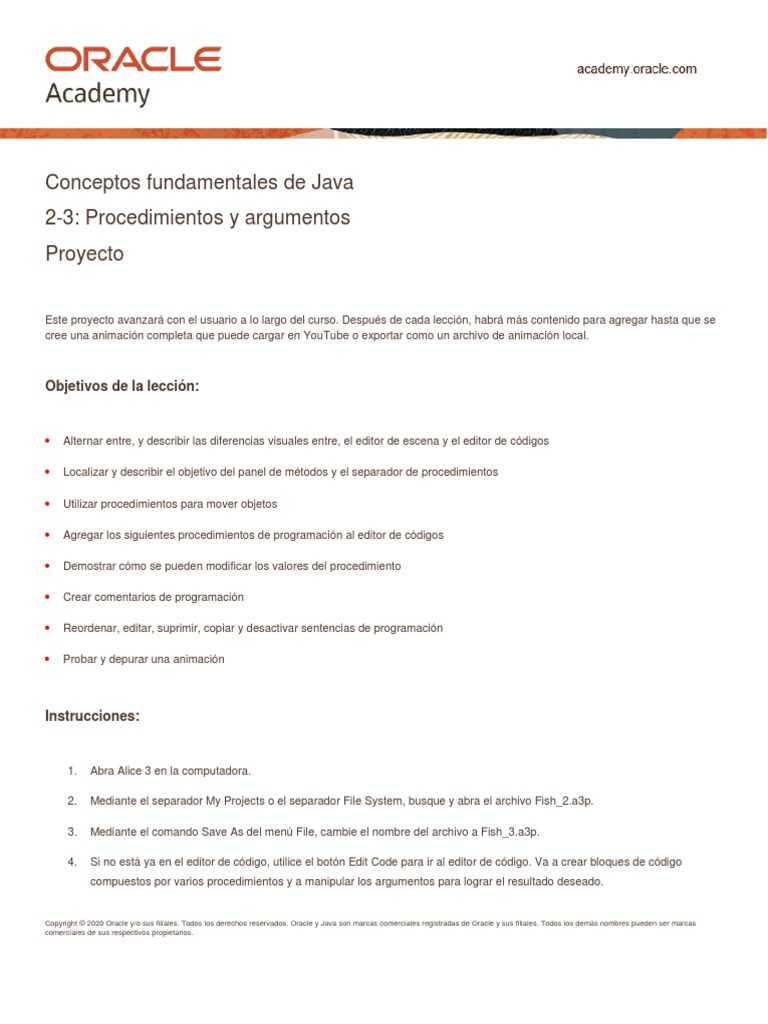 JF 2 3 Project Esp | PDF | Archivo de computadora | Java (lenguaje de programación)