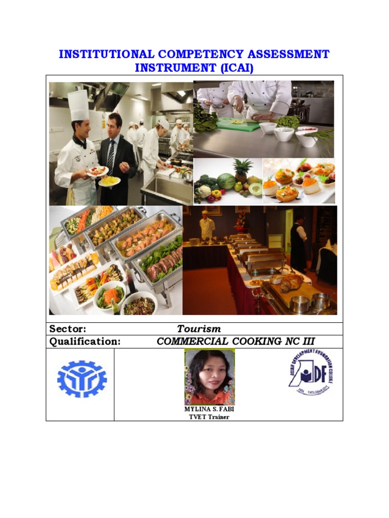 Icai Comcok NC Iii Mfabi | PDF | Menu | Foods