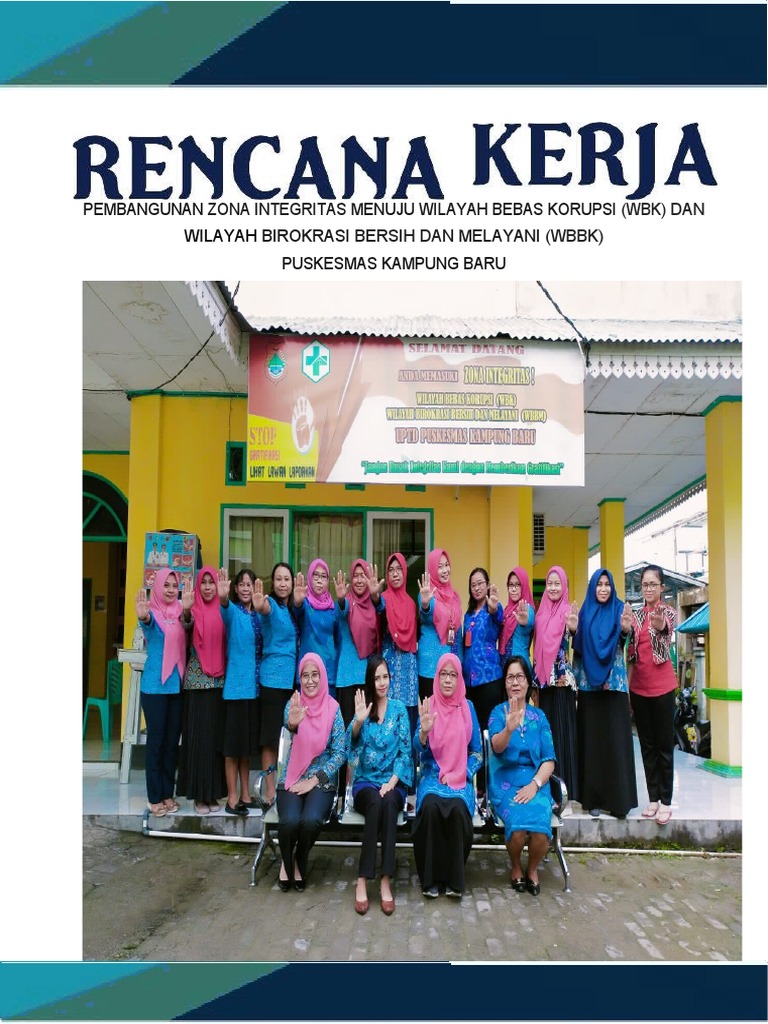 Rencana Kerja Pembangunan Zona Integritas Pdf