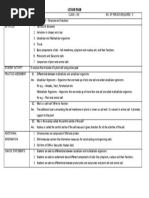 Lesson Plan For Reproduction in Plants | PDF | Pollination | Flowers