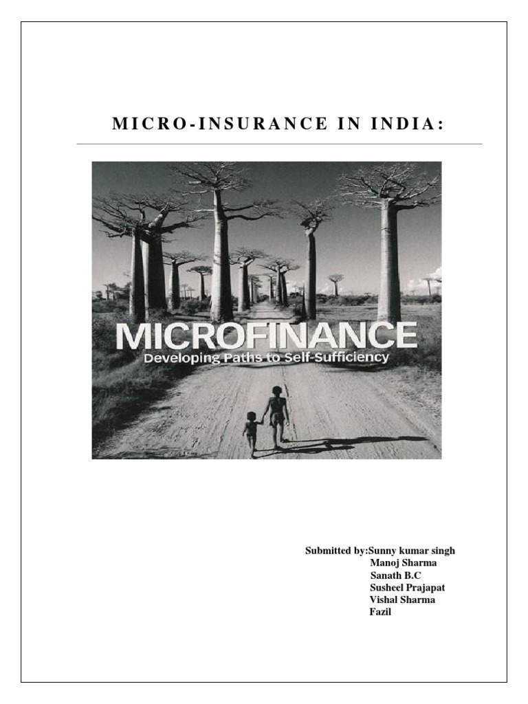 Micro Insurance Project | PDF | Workers' Compensation | Liability Insurance