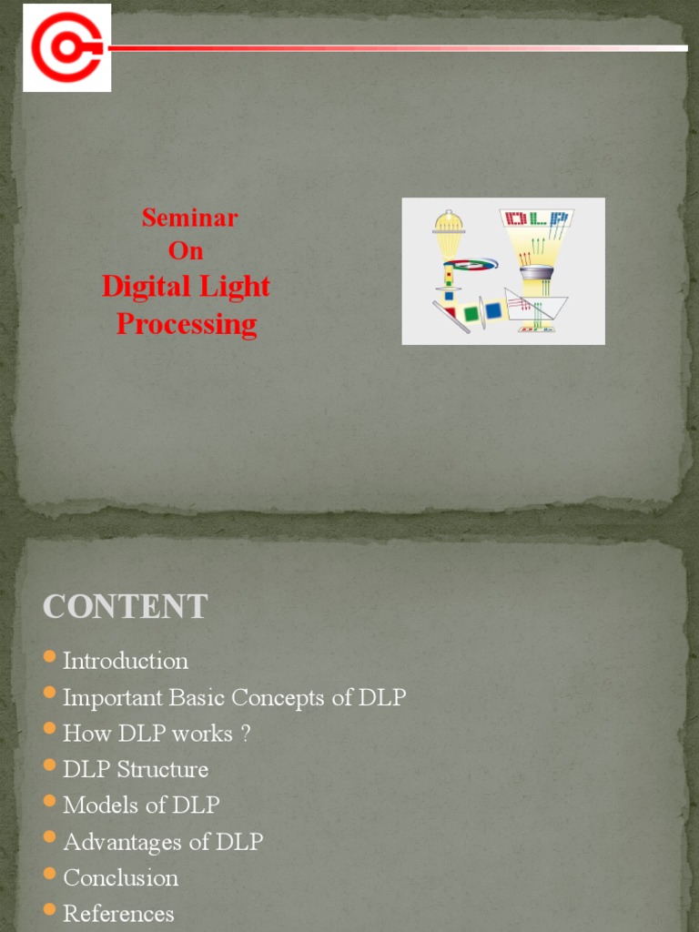 Digital Light Processing | PDF | Film And Video Technology | Electronics