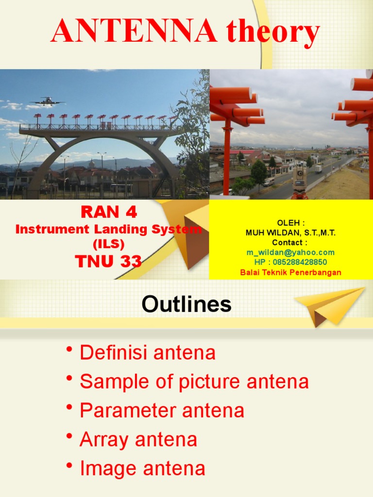 Antena Teory | PDF | Sains & Matematika