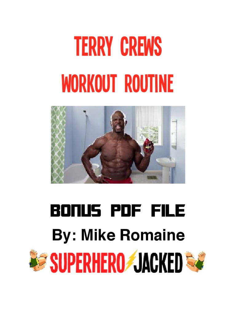 Terry Crews PDF | PDF | Weight Training | Weightlifting