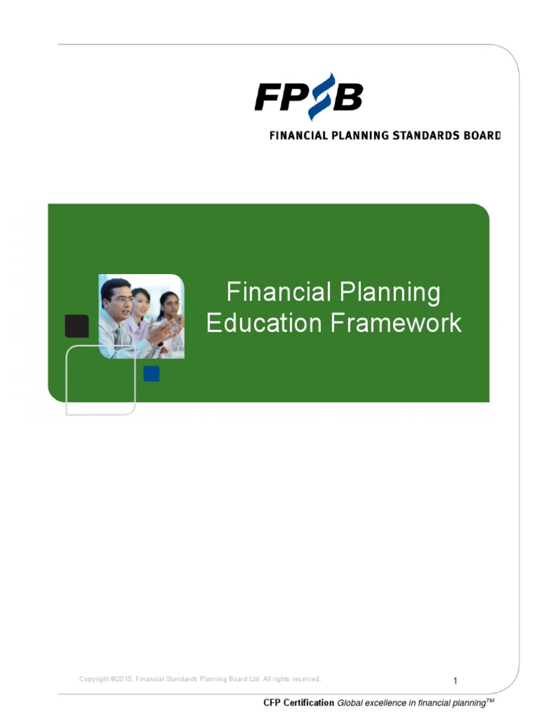 Financial Planning Education Framework | PDF | Risk Management | Curriculum