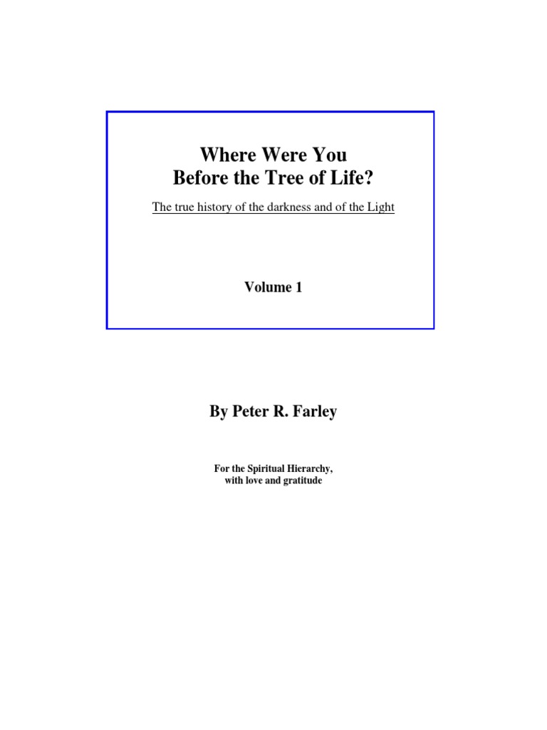 Where Were You Before Tree Life1 | PDF | Tree Of Life | Milky Way