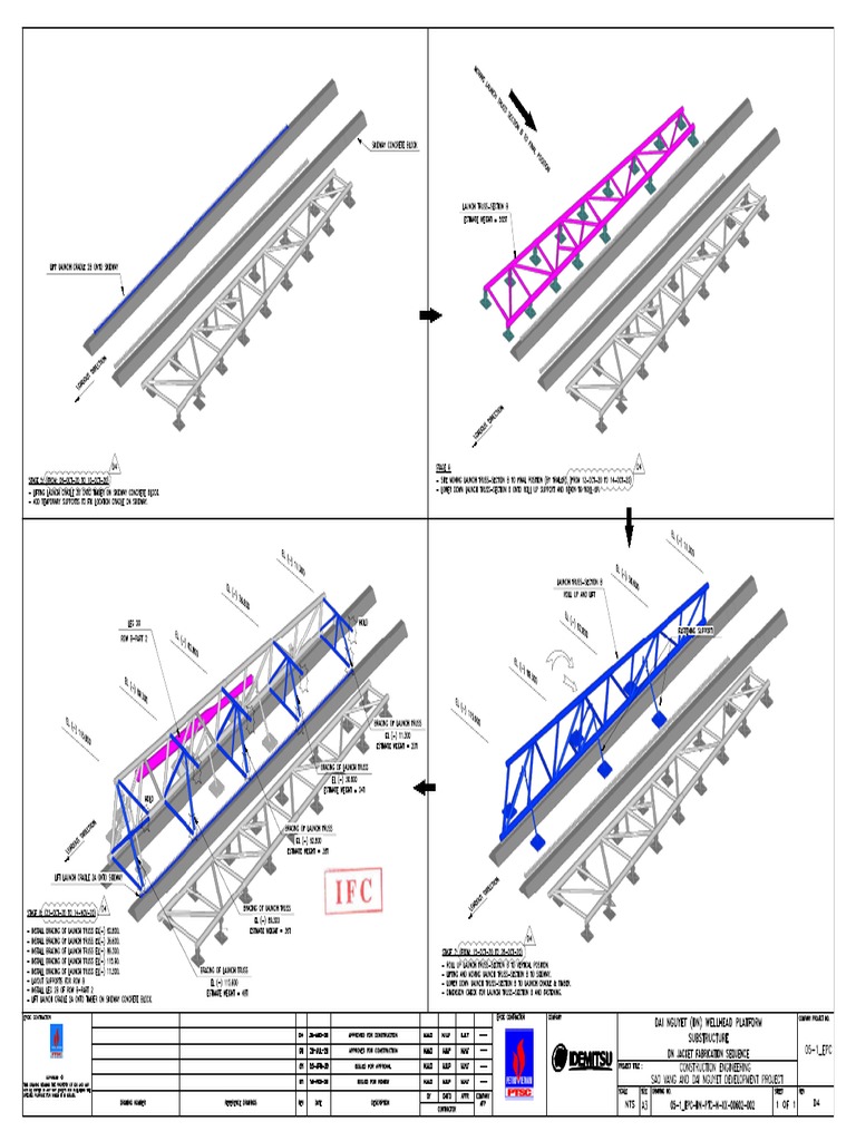 Offshore Jakcet Fabrication Sequence Part 2 | PDF
