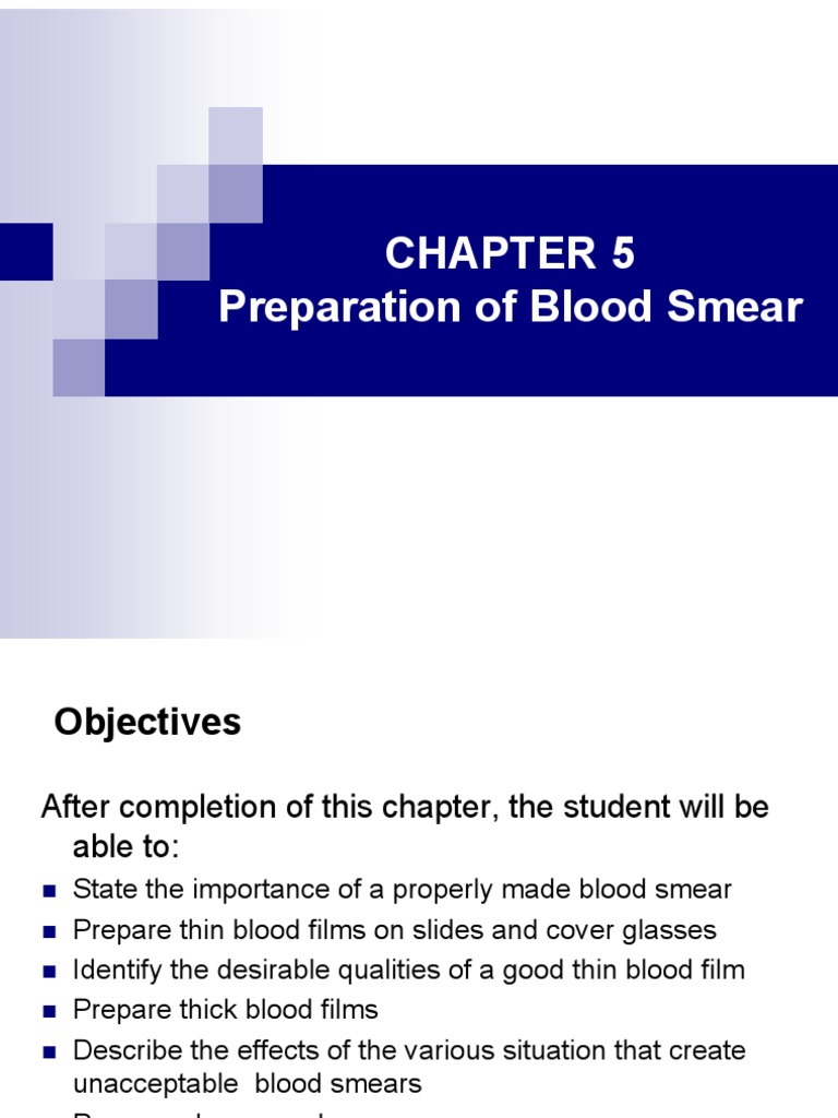 Hema I Chapter 5 - Smear | PDF | Hematology | Medicine